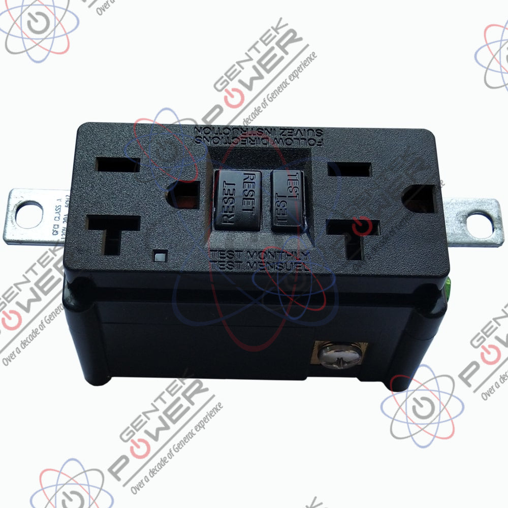 Generac 0D4966/10000008089 20A 120V GFCI Power Outlet For Portables ...