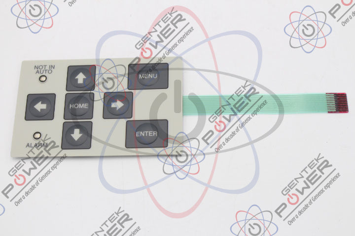 Generac 0F18140SRV H-100 H Panel Membrane Keypad – Gentek Power Generac ...