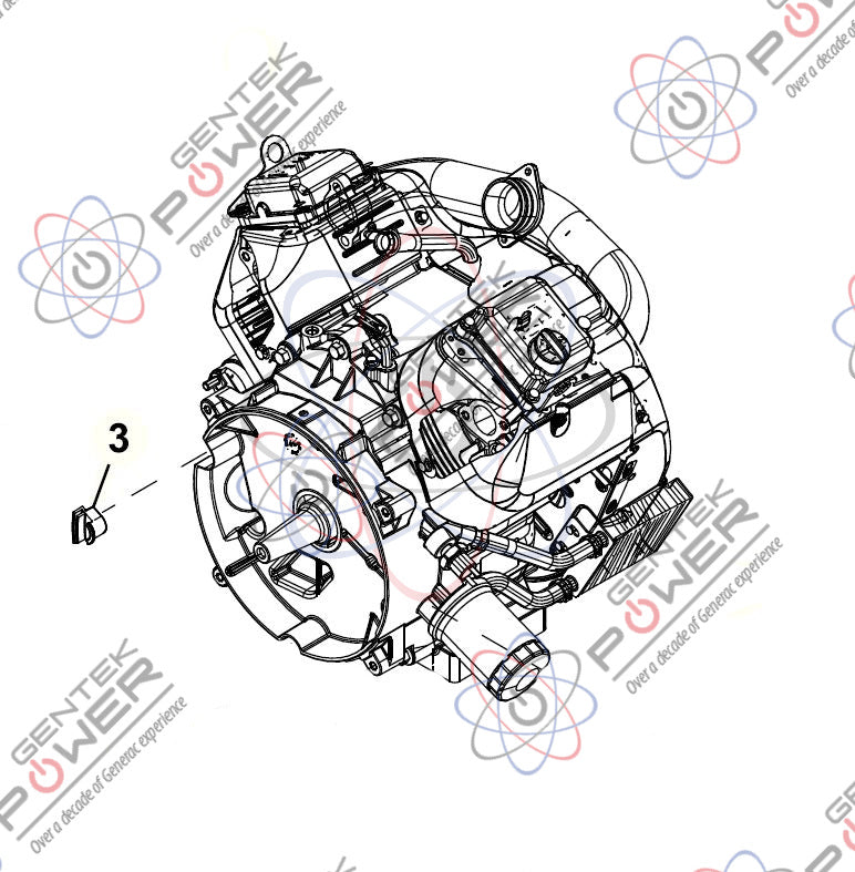 Generac 0G2387 Stator To Engine Plug – Gentek Power Generac Parts