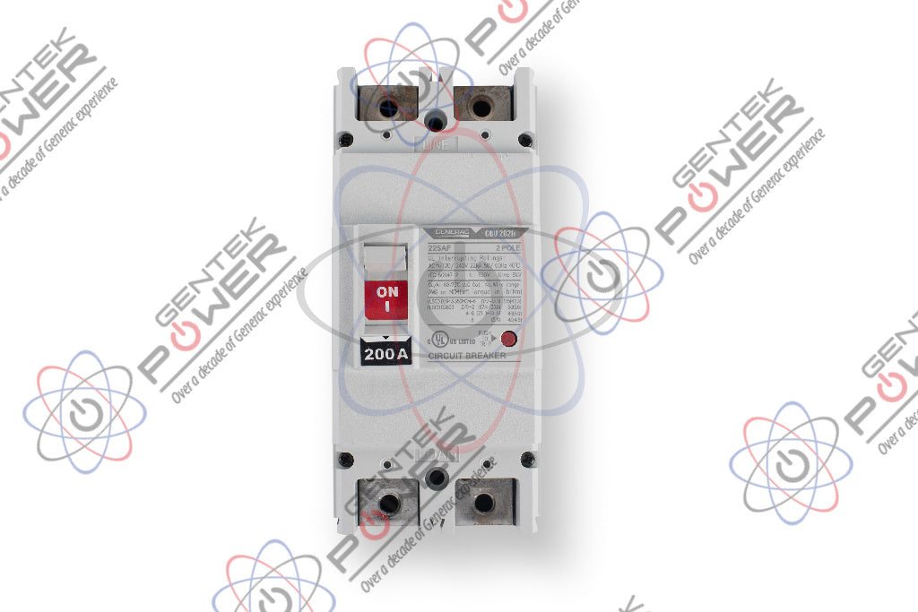 Generac 0K0133 200A Transfer Switch Main Breaker – Gentek Power Generac ...