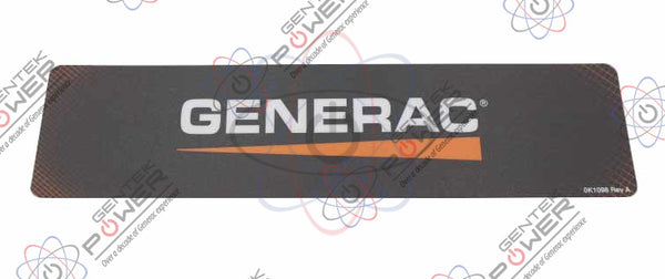 Generac 0K1098 Generac Logo Decal/Sticker For Transfer Switches ...
