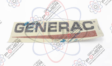 Generac 0H2159A Generac Logo Decal/Sticker For Front Door Panel ...