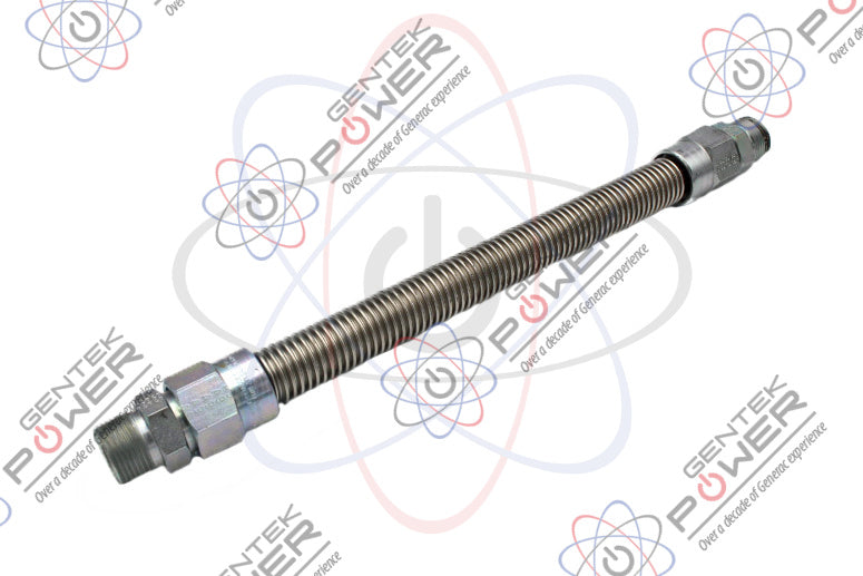 Generac 0D3031/0L4836A 3/4" Fuel Supply Flex Hose Replaces Rubber Flex ...